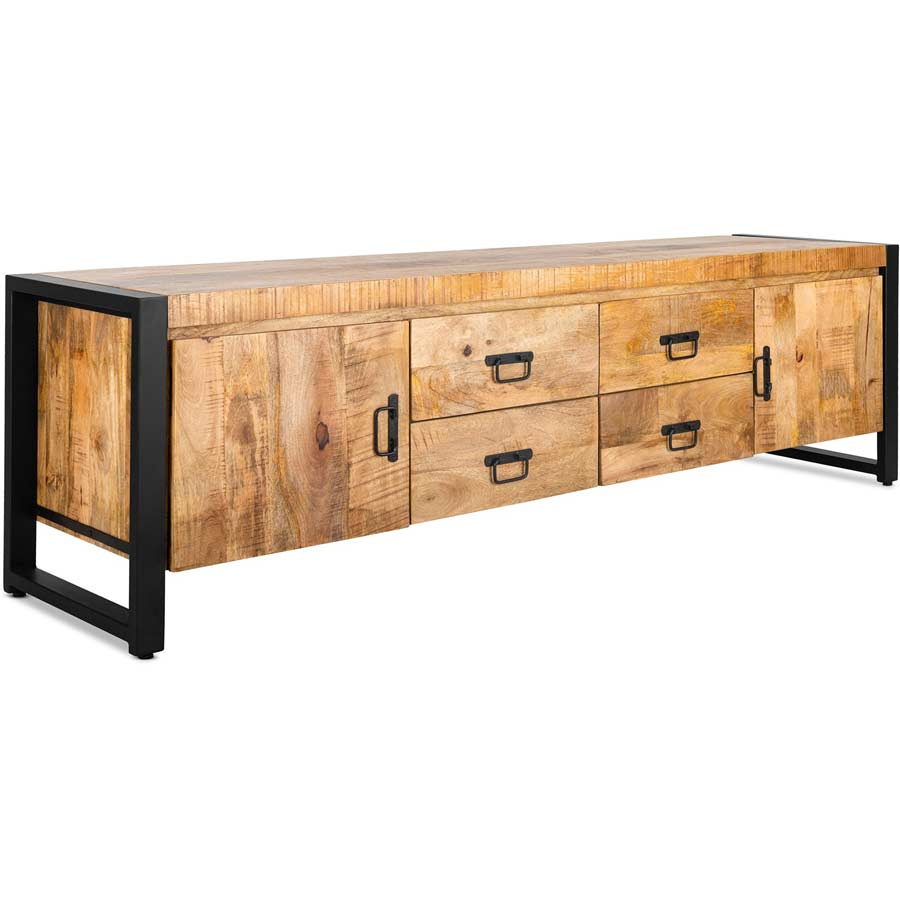 Tv Board Holz Metall